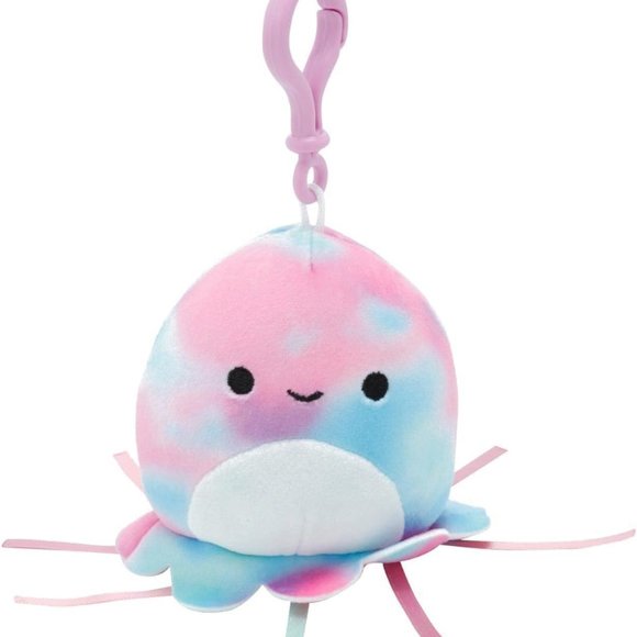 Squishmallows | Toys | 35 Clipon Krisa The Jellyfish Squishmallow Nwt ...